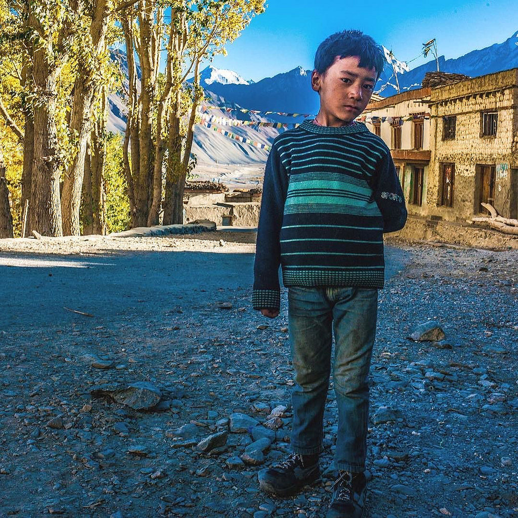 Little Himalayan Boy | Aleck Cartwright